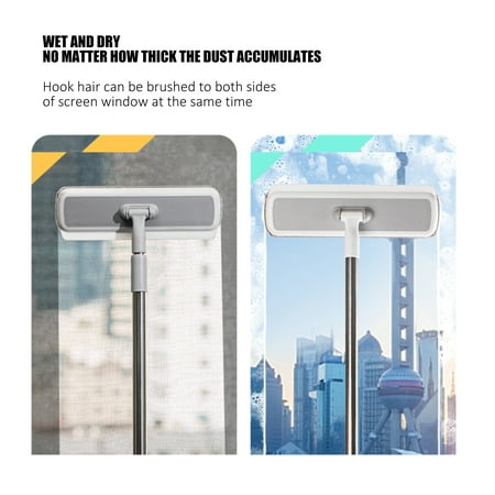 Glass Screen Window Cleaning Mop Washing Screen Window Dust Removal Mop ...