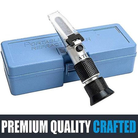 HEIBIN Honey Refractometer For Honey Moisture, Brix And Baume, 3-in-1 ...