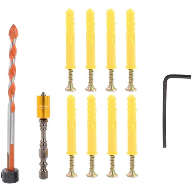 Photo Frame Fixed Punch Drill Bit Set Woodworking Tools Tile Wall Hole ...