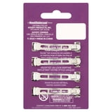 Goody Hair Barrettes, Dark Romance Small, 4 Count - Walmart.com