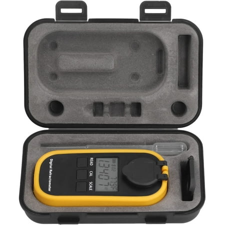 Honey Refractometer Brix Honey Concentration Brix Meter Digital Screen ...