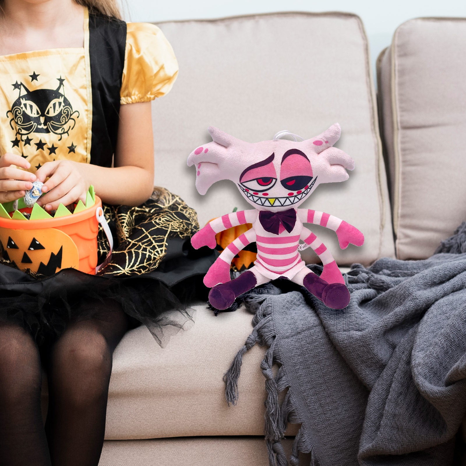 Click here for Siminseming Premium Hells Plush Hazbin Hotel Black... prices