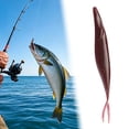 VKLU 6pcs Drop Shot Minnow Bait Soft Plastic Lures, Textured Ribbed ...