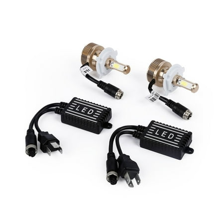 H4 39W Super Bright Led 4 Sides 360° Fix Light Auto Head Light Bulb ...