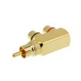 COOLHOOD Copper o Splitter Plug 1 Male to 2 Female Socket Connector ...