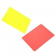 Qiilu Football Red And Yellow Cards Record Soccer Games Referee Tool ...