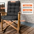 iMounTEK Rocking Chair Cushion Indoor Rocking Chair Pads Back and Seat ...