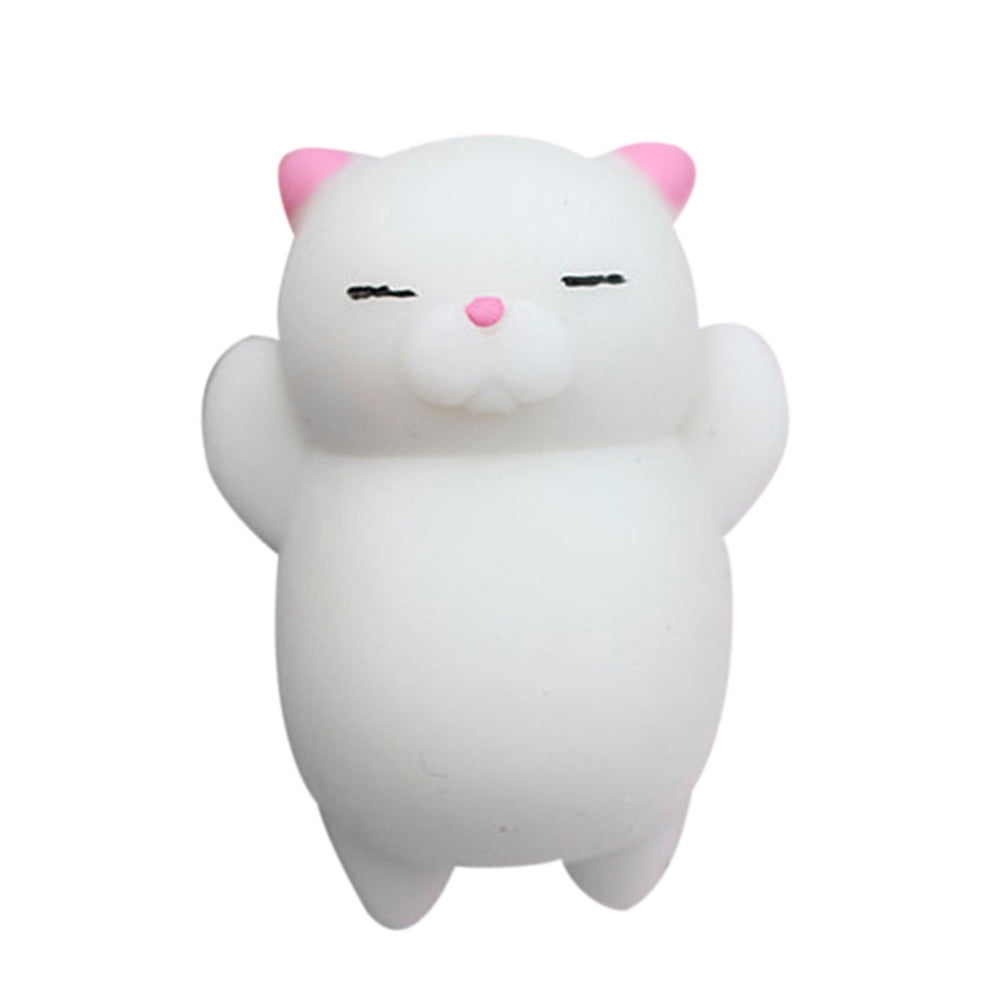 SSBSM Cute Cartoon Cat Squishy Toy Stress Relief Soft Mini Animal ...