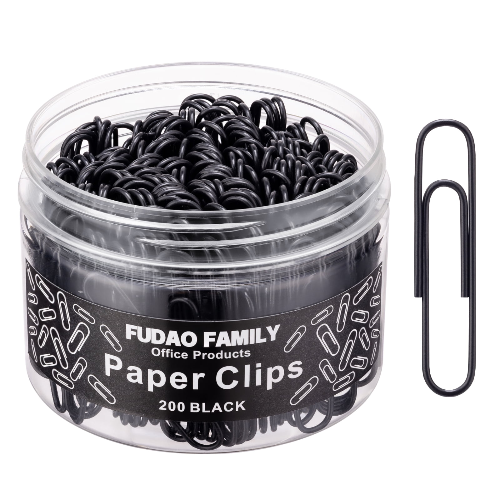 FUDAO FAMILY Jumbo Paper Clips, 2 Inch Paper Clip, 200 pcs Large ...