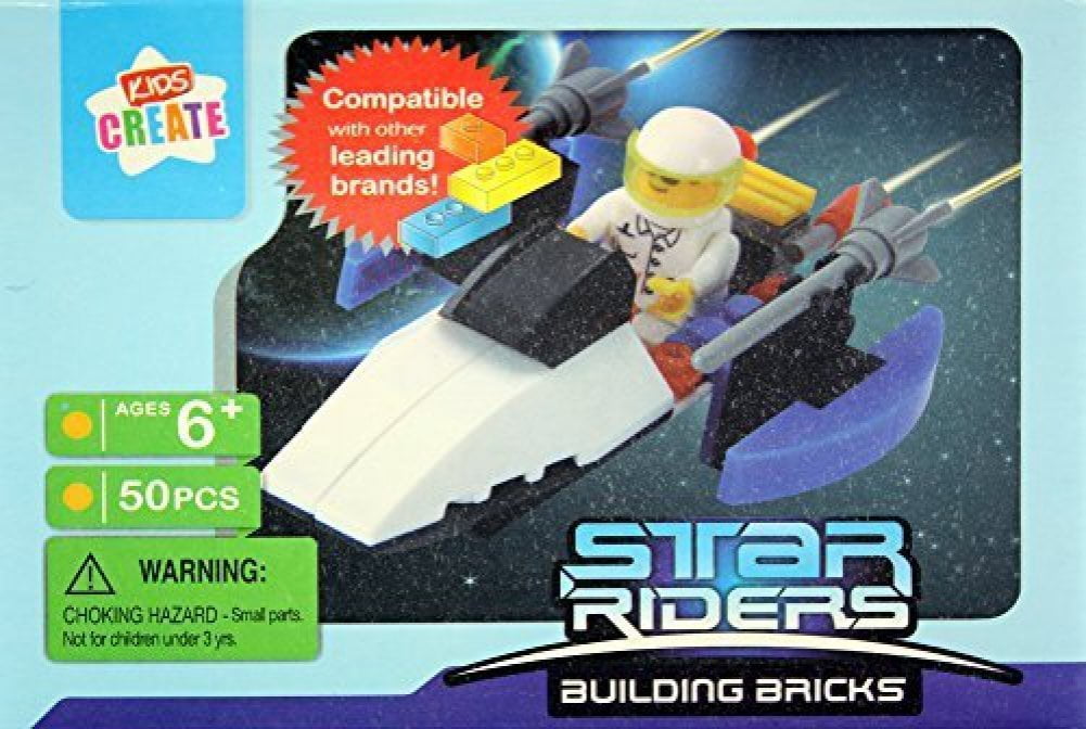 Kids Create Star Riders Single Cruiser Building Bricks Compatible with ...