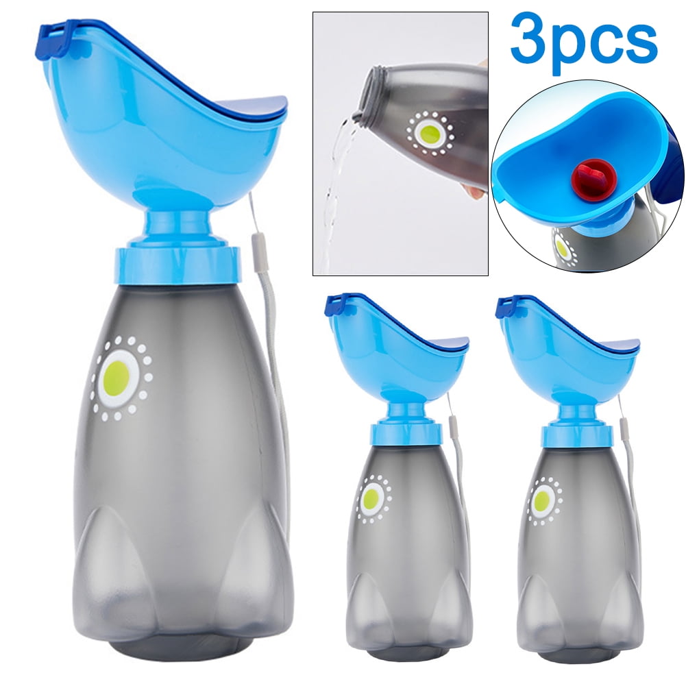 600ml Pee Embudo Urinarios Incontinencia Botellas Unisex Inodoro Urgente (Azul) | Walmart en línea