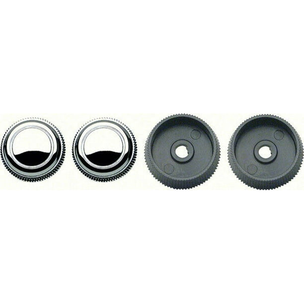OER In-Dash Radio/Stereo Knob Set 1967-1968 Camaro Nova Impala 1967 ...