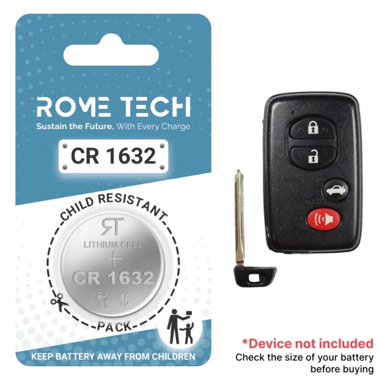2009 dodge charger key fob battery store