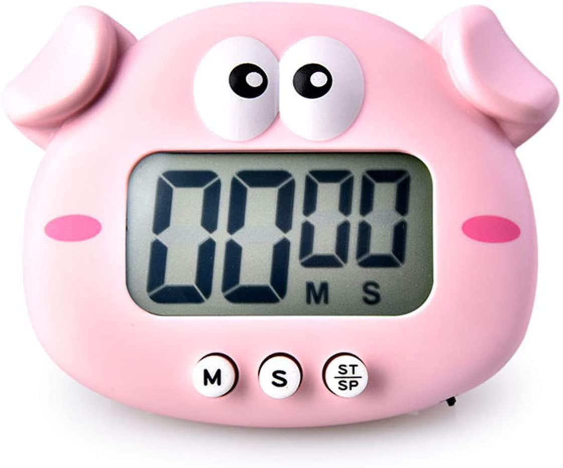 LVGADR Kitchen Timer, Cute Cartoon Animal Countdown Timer, Digital ...