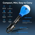 Kayco Outlet LED Hanging Camping Lantern Bulbs, Portable Battery ...