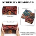 6 Boho Headbands for Women Wide Twist Knotted Bands Elastic Stretchy ...