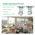2 Sets Universal Replacement Mounting Brackets Roller Blind Repair Kit, Mount Window Shade ...