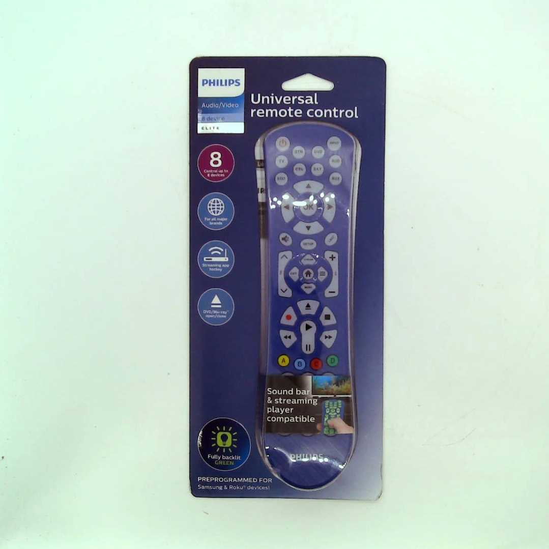 Philips Universal Remote Control (8 Devices) - Blue - Walmart.com