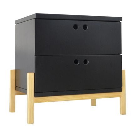 Buró negro Idelika Moderno-interior | Walmart en línea