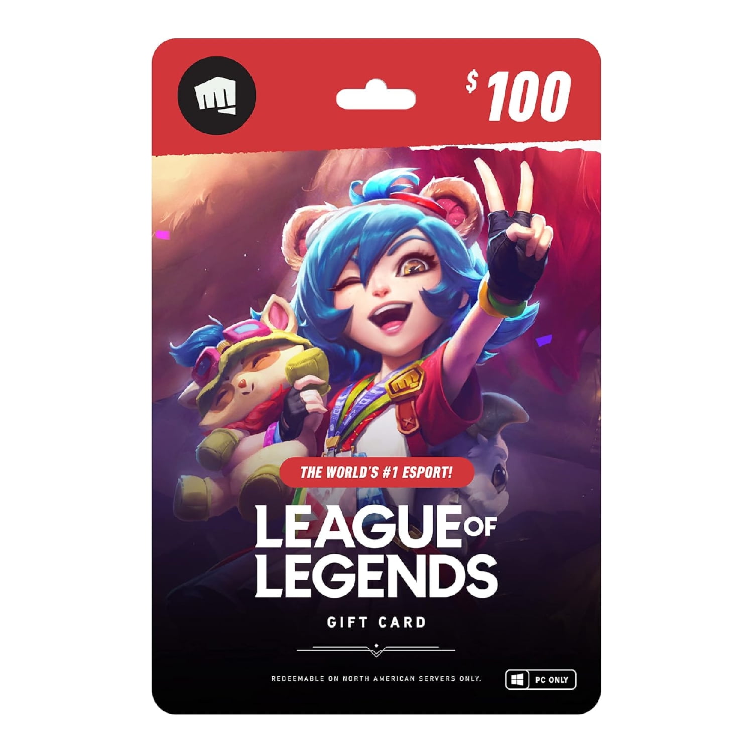 Click here for Riot League Of Legends $100 (Digital Code) prices