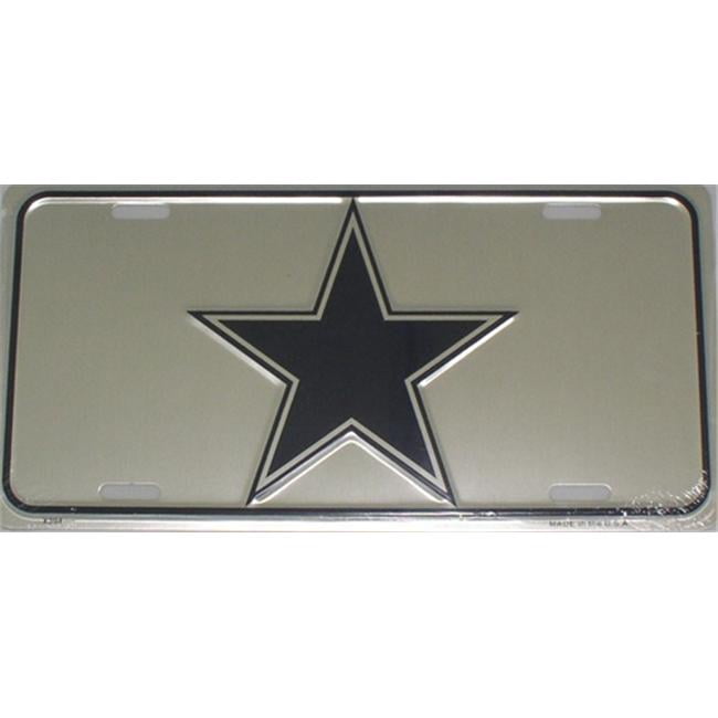 LP - 1216 Cowboys Country Blue Star License Plate - X394 - Walmart.com