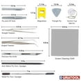 Duratool Cell Phone Tool Kit with Magnetic Project Mat, for iPhone, 24 ...