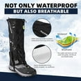 ROCKBROS Waterproof Leg Warmer Knee Protector Hiking Skiing Trekking ...