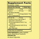 Spring Valley Cod Liver Oil plus Vitamins A & D3 Immune Health Dietary ...