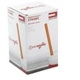 CintBllTer 8.5 Inch Giant Orange Paper Wrapped Straws, Case of 1200 ...