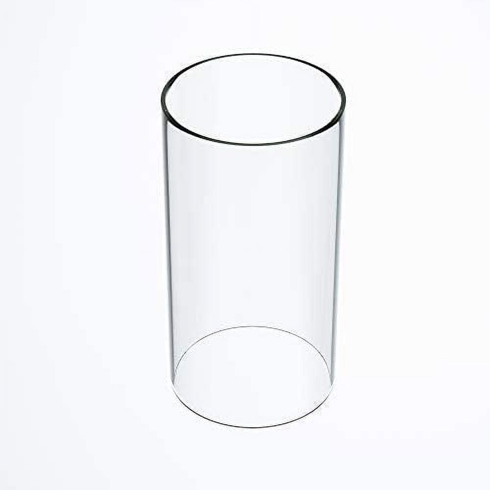 Large Size Hurricane Candle Holder Glass, Glass Cylinder Open Both Ends ...