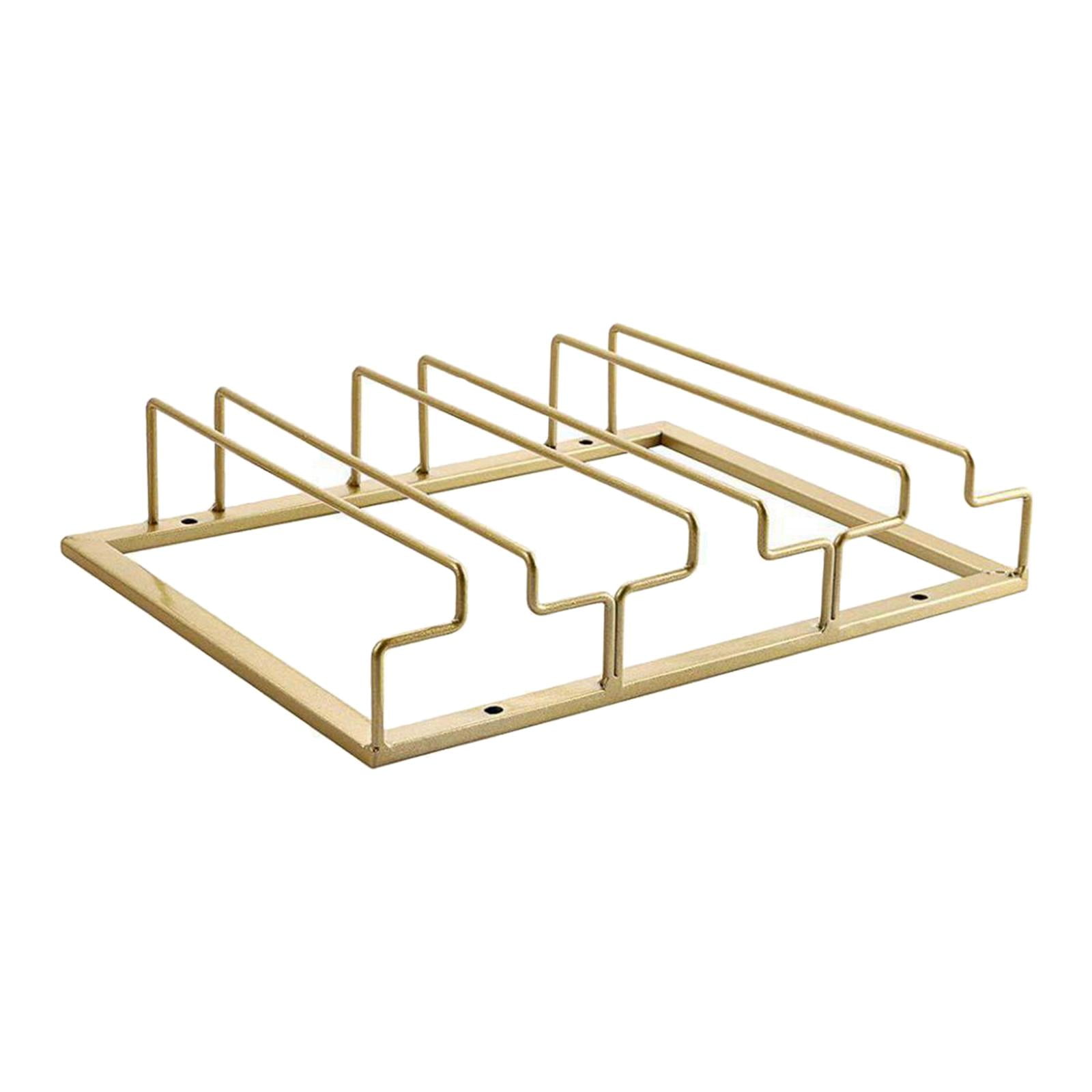 Estante para colgar copas de vino, estante para colgar copas, 3 filas ...