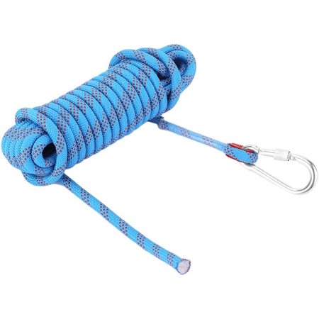 Rock Climbing Rope, 12mm Heavy Duty Home Fire Emergency Escape Rope Paracord Panchute Corad 10M ...