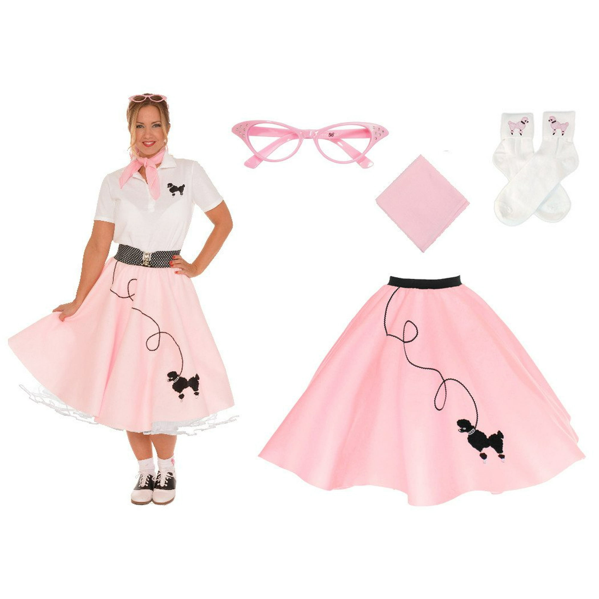 50s Fashion Poodle Skirts