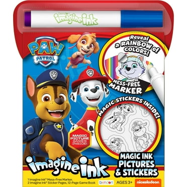 Imagine Ink Magic Coloring Book Gift Set for Kids, 6 Assorted No Mess ...