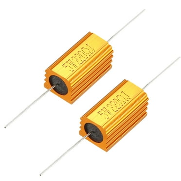 20 x 1/2W Watt 2.2 ohm 2.2R Carbon Film Resistor 0.5W - Walmart.com