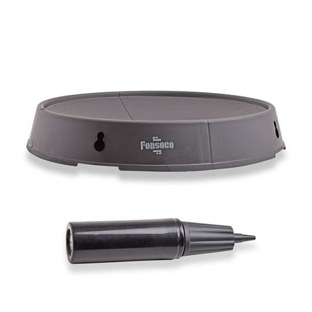 Fonsoco Exercise Ball Base with Ball Pump, Portable and Stackable ...