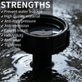 GUYUTING IBC Container Hose Adapter 60mm Outer Diameter 2" NPS Thread 3 ...