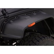Rugged Ridge by RealTruck Tube Fenders for Gladiator JT | Black | 11615 ...