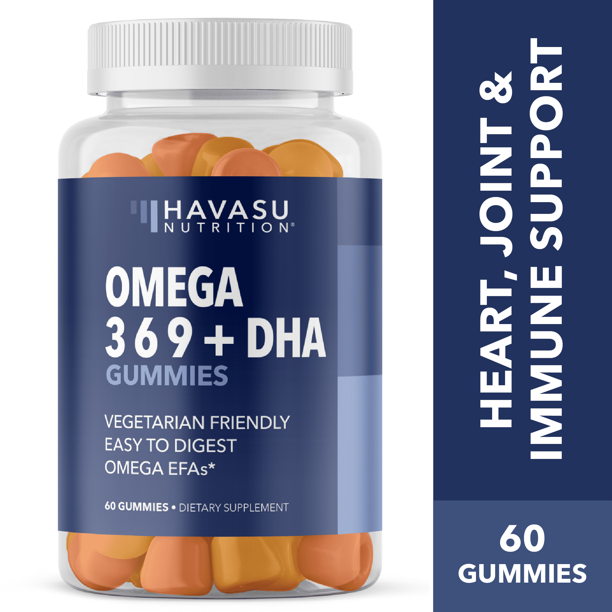 Havasu Omega 3 6 9 Gummies, Omega DHA Gummies | DHA Supplement for ...