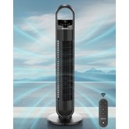 Bionaire Remote Control Tower Fan, Five Speeds, Black/Silver - Walmart.com