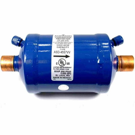 ASD-45S7VV Emerson Flow Controls Filter Suction Line Dryer - Walmart.com