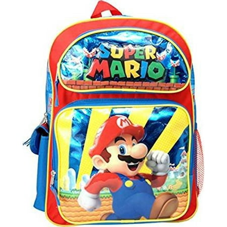 Super Mario 16" Large Backpack | Walmart Canada