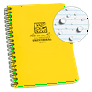 Rite in the Rain Weatherproof Mini Stapled Notebook, 3.25" x 4.625 ...