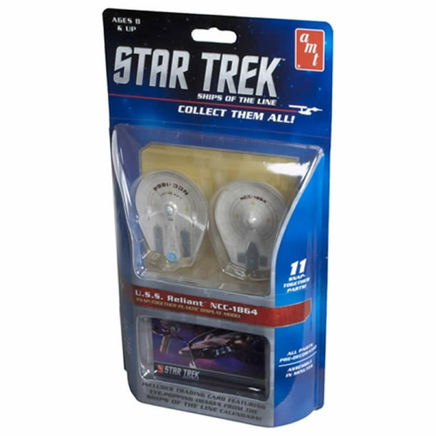 USS Reliant NCC-1864 Plastic 2500 Scale Model Kit AMT - Walmart.com