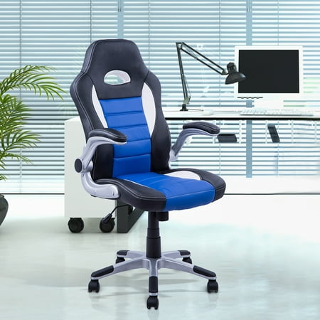 Racing Car Office Chair Swivel Excutive Computer Gaming Chair with ...