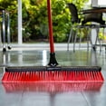 Libman 24" Indoor & Outdoor Multi-Surface Push Broom, Firm & Flexible ...