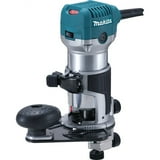 Makita Compact Router Kit - 1-1/4 HP, Variable Speed, Corded Power Tool ...