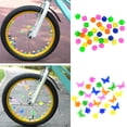 Bicycles Wheel Decorative Clip Plastic Bike Wheel Spokes Beads Wire ...