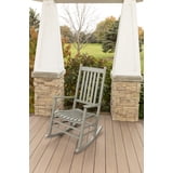 Jack Post Knollwood Wooden Rocking Chair, Solid Wood, Outdoor Porch ...