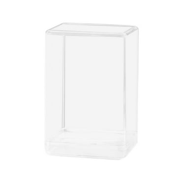 Clear Acrylic Display Case-Assemble Countertop Box for Display-Clear ...